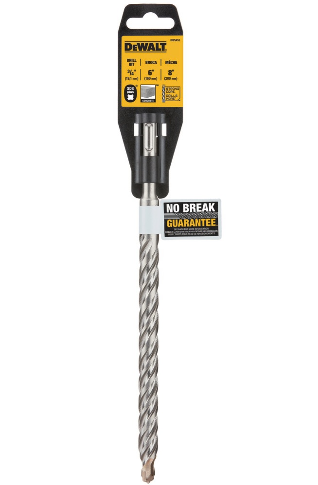 Broca SDS Plus 3/4" X 8" DEWALT / DEWALT-TABLA 4 | CONSTRUHERRAMIENTAS